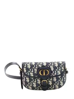 DIOR Bobby Flap Bag Oblique Canvas East West Shoulder Bag