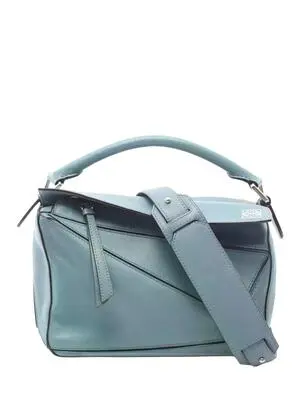 Loewe 2000s Puzzle Shoulder Bag Blue
