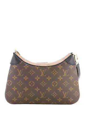 LOUIS VUITTON Twinny Handbag Monogram Canvas And Reverse Monogram Canvas With Leather Shoulder Bag - Brown