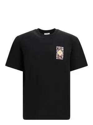 Casablanca Hermons Mirage Print T-shirt - Black