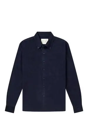 KARDO Ronald Cotton-corduroy Shirt - Blue