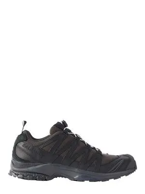 SALOMON Xa Pro 3d Alpine Echoes Leather-trimmed Mesh Sneakers - Black