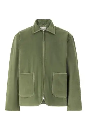 KARDO Amardeep Cotton-corduroy Blouson Jacket - Green