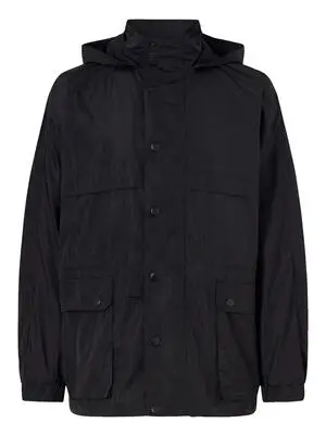 A.p.c. Valery Logo-printed Shell Jacket - Black
