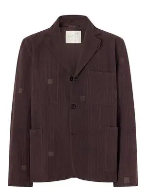 KARDO Somesh Cotton Suit Jacket - Brown