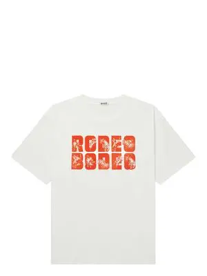BODE Rodeo Bodeo Printed Cotton-jersey T-shirt - Cream