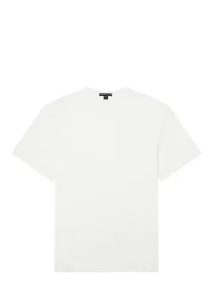 JAMES PERSE Lotus Cotton-jersey T-shirt - White