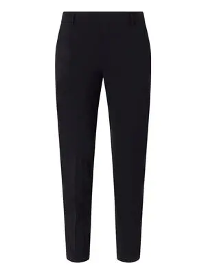 JAMES PERSE Slim-fit Stretch Cotton-blend Trousers - Black