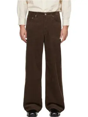 DUNST Casual Pants With Belt Loops - Brown