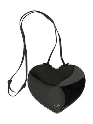 Alaïa Le Coeur Shoulder Bag - Black