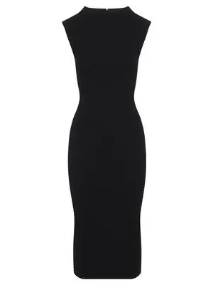 Jacquemus Alba Midi Dress - Black