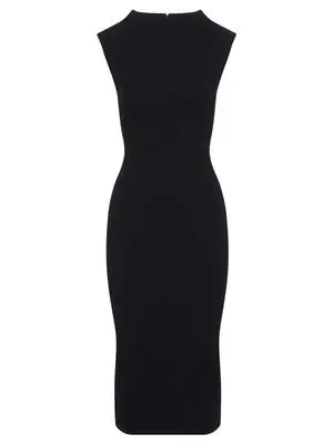 Jacquemus Alba Midi Dress - Black