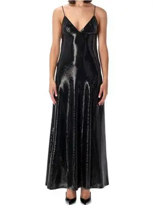 Alberta Ferretti Cami Dress - Black
