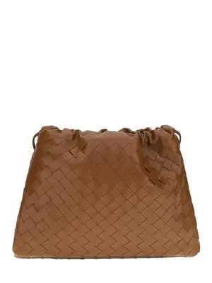 Bottega Veneta Medium Clutch Bag - Brown