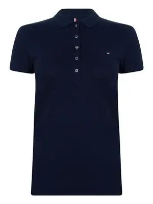 Tommy Hilfiger Short Sleeve Slim Fit Polo Shirt - No
