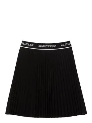 Lacoste Pleated Mini Skirt - Black