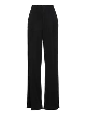 MAISON MARGIELA Solid-color Casual Trousers - Black