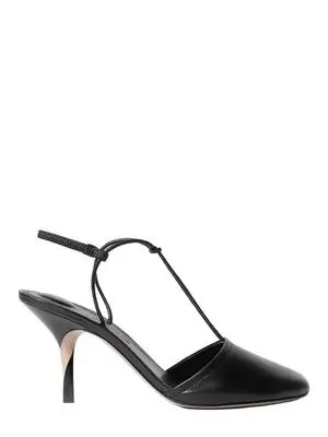 Jacquemus Les Sandales Pina Slingback Heeled Pumps - Black