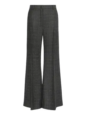 MAX MARA Weekend Max Mara Pacca Checked Straight-Leg Pants