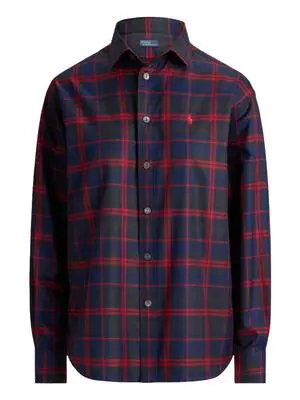Polo Ralph Lauren Shirt With Plaid Pattern - Black