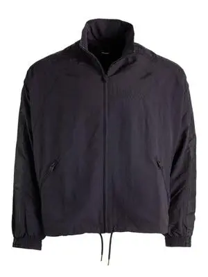 WILLY CHAVARRIA Zip-up Drawstring Jacket - Black