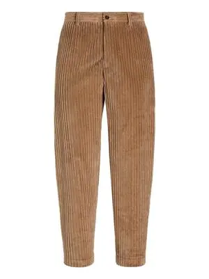 Dolce & Gabbana Dolce Gabbana Corduroy Straight-leg Pants - Beige