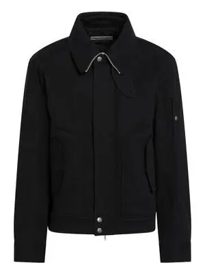 DRIES VAN NOTEN Black Cotton Jacket
