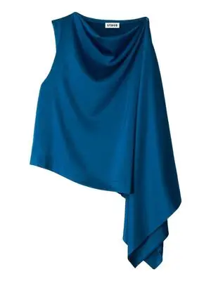Staud Silk Top - Blue