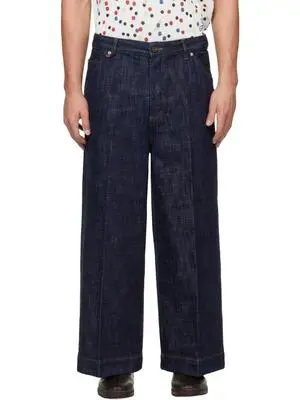 Jacquemus Belt Loop Jeans - Blue
