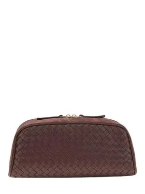 Bottega Veneta Large Nodo Pouch - Brown