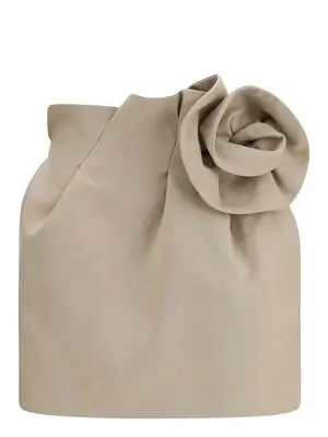 MAGDA BUTRYM Magda Butrym Women Linen Mini Skirt