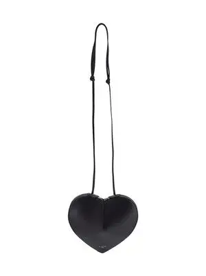 Alaïa LE CŒUR Heart-Shaped Shoulder Bag Black