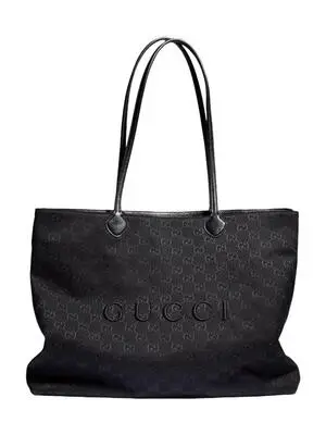Gucci Ny Large Tote Bag - Gray/black