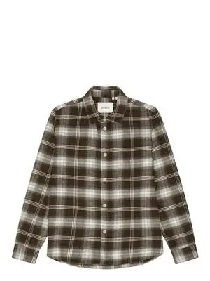 LES DEUX Plaid Shirt - Green