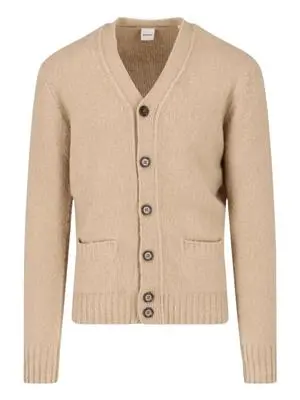 Aspesi Button-up Knit Top - Nude