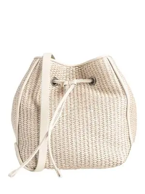 Brunello Cucinelli Two-tone Mini Bucket Bag - Grey
