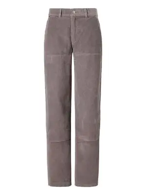 MFPEN Cotton-corduroy Straight-leg Pants - Gray