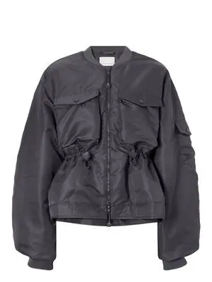 CECILIE BAHNSEN Birdie Embellished Padded Shell Bomber Jacket