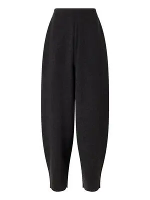 Arch4 Hayden Milano Knitted Cashmere Tapered Pants - Gray