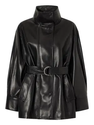HEIRLOME Ellis Leather Jacket - Black