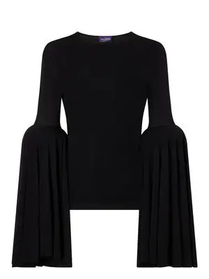 JEAN PAUL GAULTIER Gathered Jersey Blouse