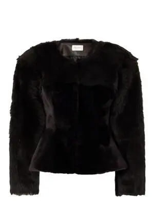 Magda Butrym Shearling Jacket - Brown