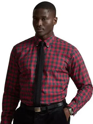 Ralph Lauren Plaid Twill Shirt - Rl2000 Red/active Royal