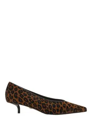Max Mara Pony Hair Pumps - Tan