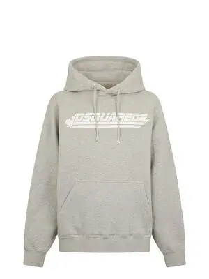 Dsquared2 Loose Fit Hoodie - Grey