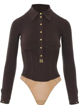 ELISABETTA FRANCHI Stretchy Bodysuit