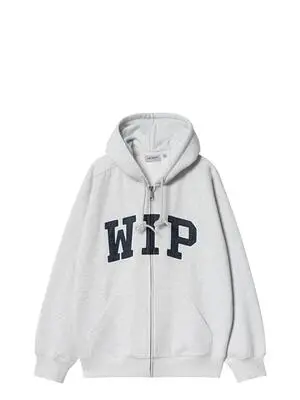 Carhartt Work In Progress Hooded Wip Sweat Jacket - Heather