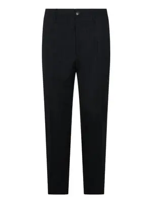 Canali Slim Tailored Pants - Black