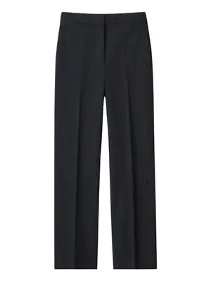 THE FRANKIE SHOP Jet Pinstripe-tailored Trousers - Black