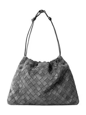 Bottega Veneta Woven Handbag - Black